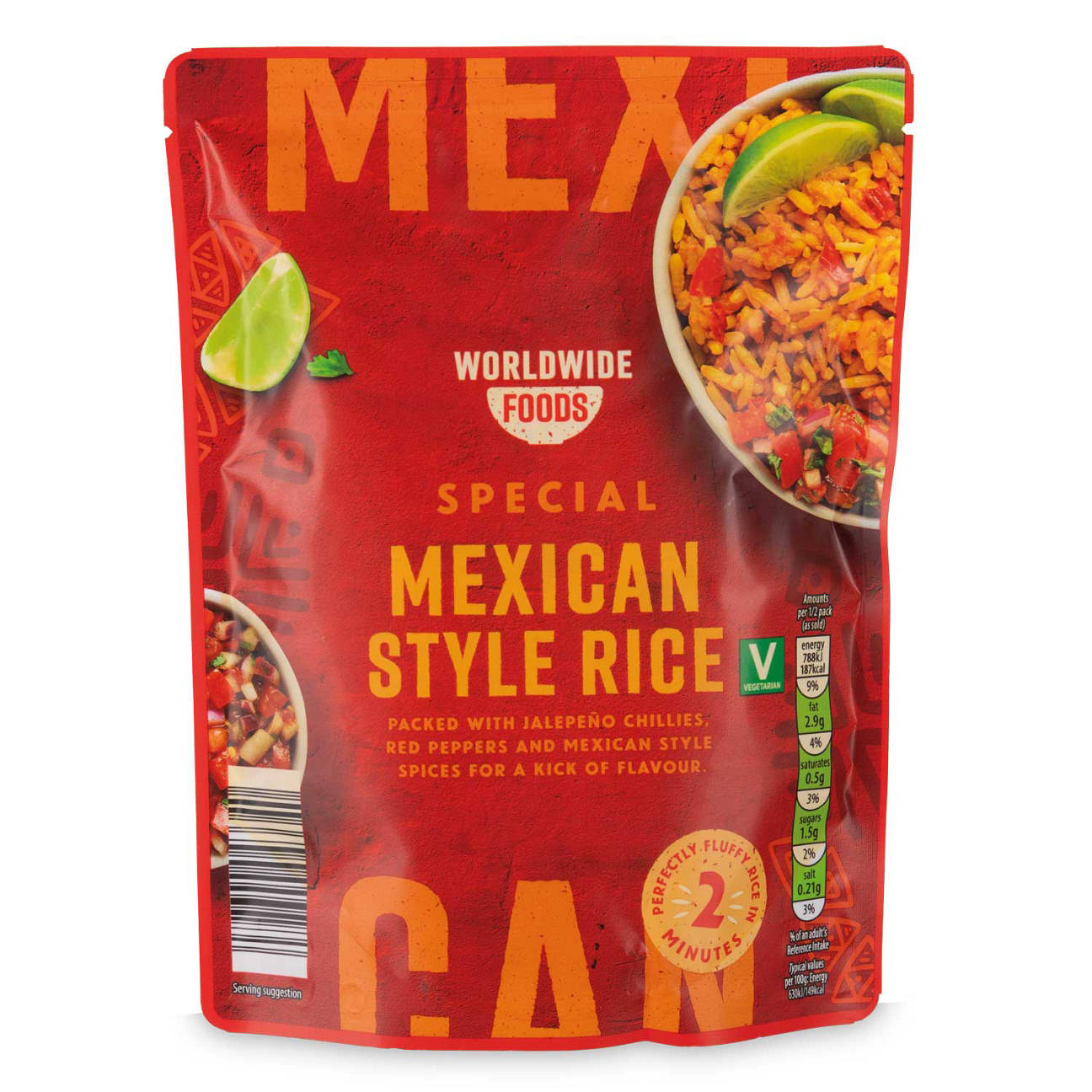 Mexican Style Rice Pouch | ALDI UK